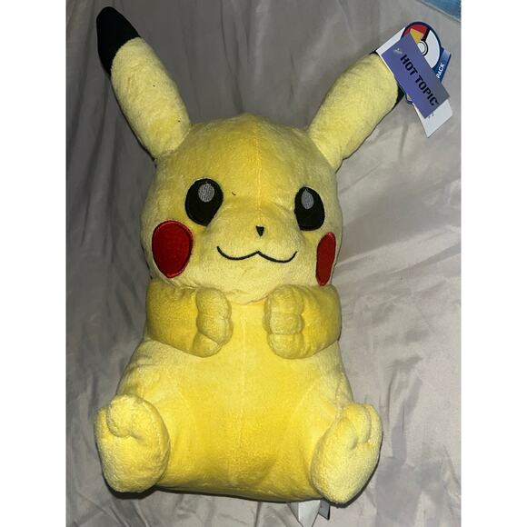 Pokemon | Accessories | Pokemon Pikachu Backpack 24 Plush Stuffed ...